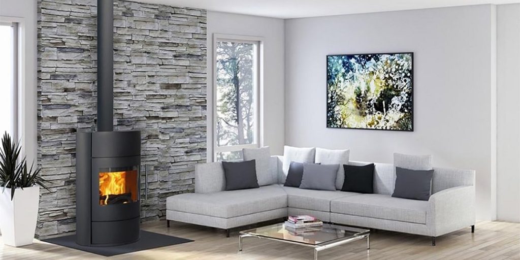 Quel Habillage Pour Le Mur Derrière Un Poêle À Pellets